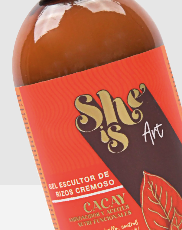 Gel Escultor de Rizos She Is Art 500 ml - Dulce afro